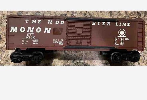 Lionel 6-9230 O Gauge Monon Boxcar L/N In Original Box | eBay