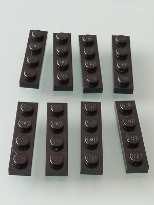 Lego 8 plaques noires 4x1 | eBay