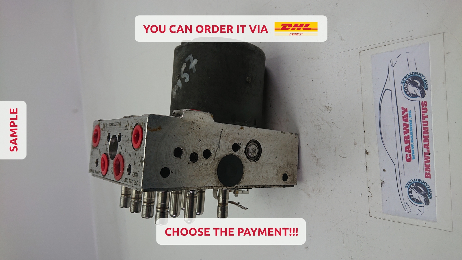 BMW E39 Anti Lock ABS DSC Module Brake Compressor Pump 99-03 OEM ...