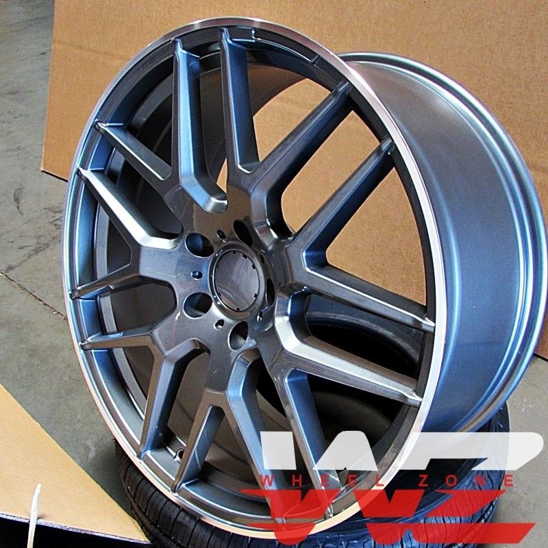 22" Wheels Fit Mercedes Benz GLE350 GLE450 2016 & up 22x10 5x112 +50 ...
