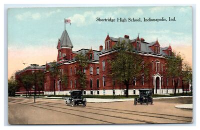 Indianapolis, IN Postcard- SHORTRIDGE HIGH SCHOOL INDIANAPOLIS IND | eBay