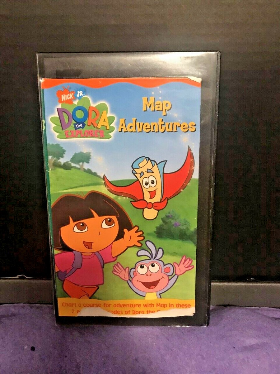 Dora The Explorer Map Adventures Vhs DORA THE EXPLORER Map Adventures