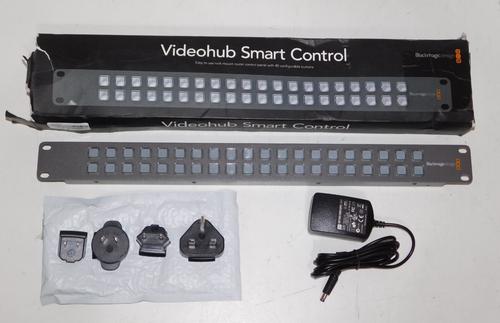 New BlackMagic Design Videohub Smart Control VHUB/WSC 40 Switch Rack ...