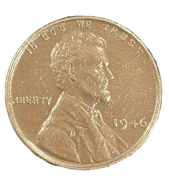 1946 wheat penny no mint mark,Extremely Rare Error on the rim "L" in ...