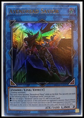 YuGiOh Crystal Revenge Avendread Savior BLCR-EN091 NM/MT Ultra Rare | eBay