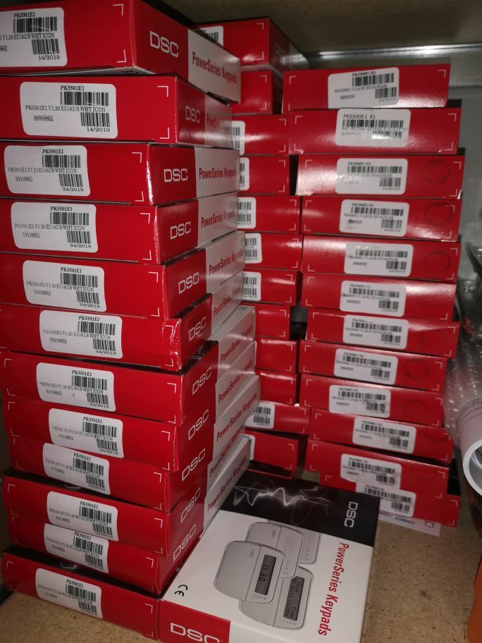 DSC PK5500 (E3) Alarm KEYPAD FULL LCD NEW | eBay