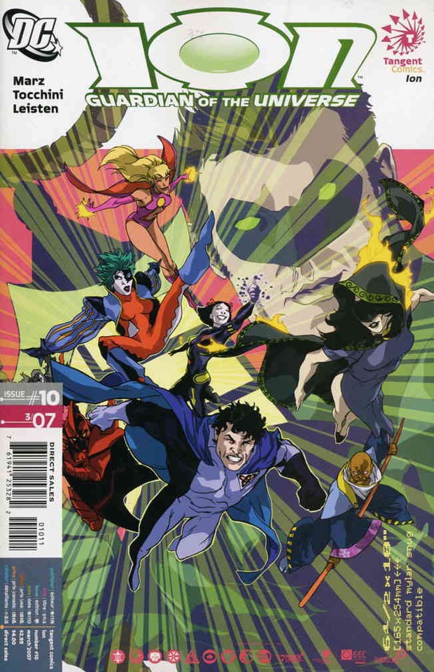Ion #10 FN; DC | Tangent Comics Ron Marz Green Lantern Spin-Off - we ...