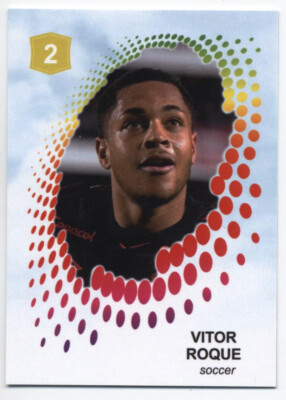 2023 DoC Deck of Cards 2 YELLOW Vitor Roque soccer RC Rookie | eBay