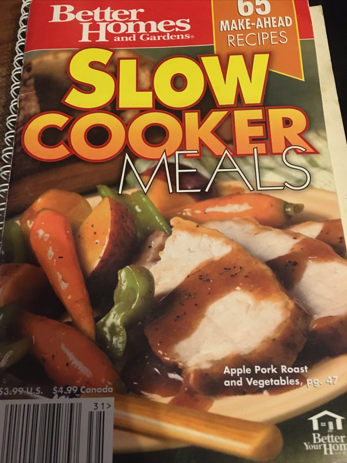 Better Homes and Gardens cookbook (2004 PB) good condition, Slow ...