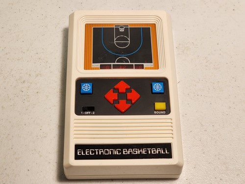 Mattel Basic Fun 2016 Classic Electronic Basketball Handheld Game ...
