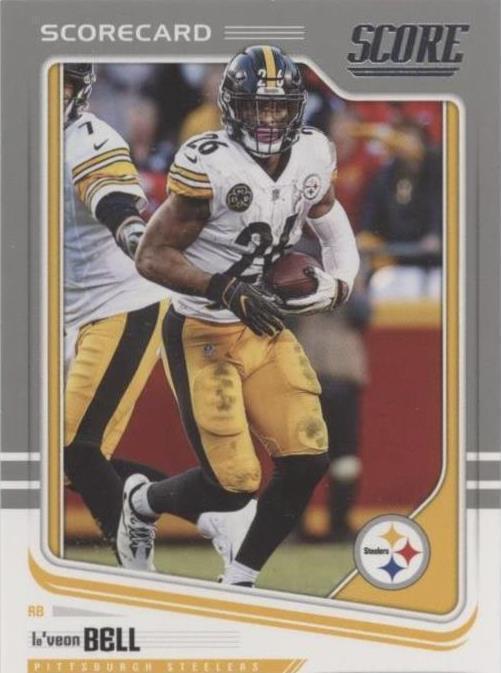2018 Score - Le'Veon Bell #270 Scorecard for sale online | eBay