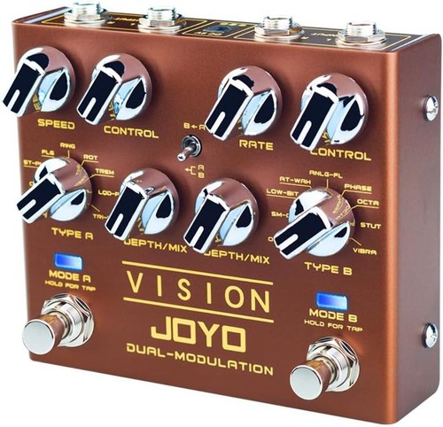 JOYO Modulation Multi Effects Pedal R Series Dual Channel Stereo Input ...