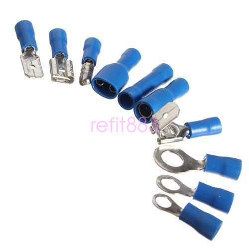 480x Assorted Car Electrical Wire Terminals Insulated Crimp Connectors ...
