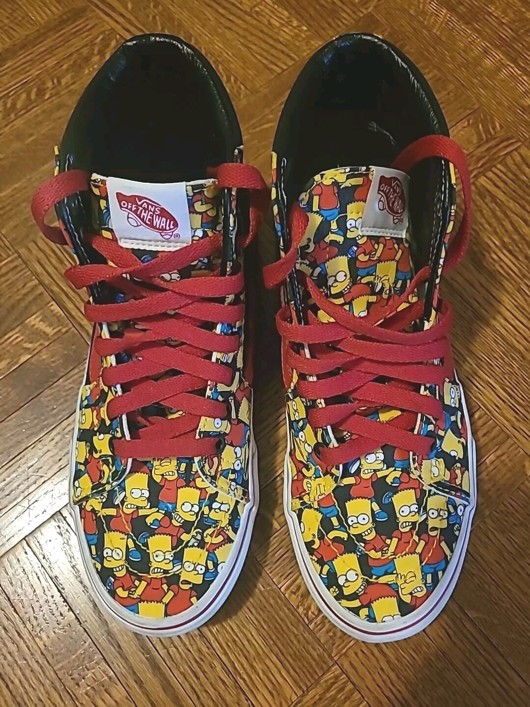 Vans CUSTOM Bart Simpson Shoes - Gem