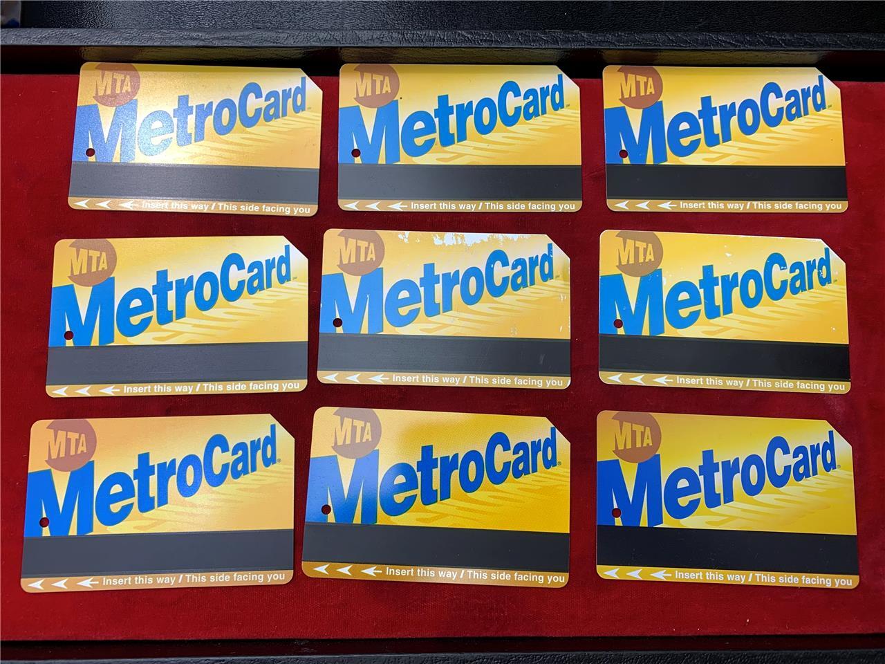 45 DIFFERENT USED NYC METRO CARDS NO CASH VALUE EXPIRED MORE THAN 10 ...