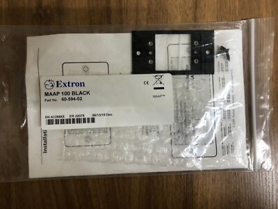Extron 60-594-02 MAAP 100 Low Profile AV Connectivity Mounting Frame | eBay