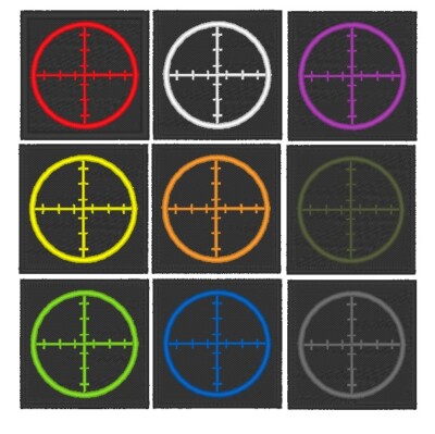 SCOPE Morale Patch 50x50mm Hook Or Sew On Backing Tactical Badge UK ...
