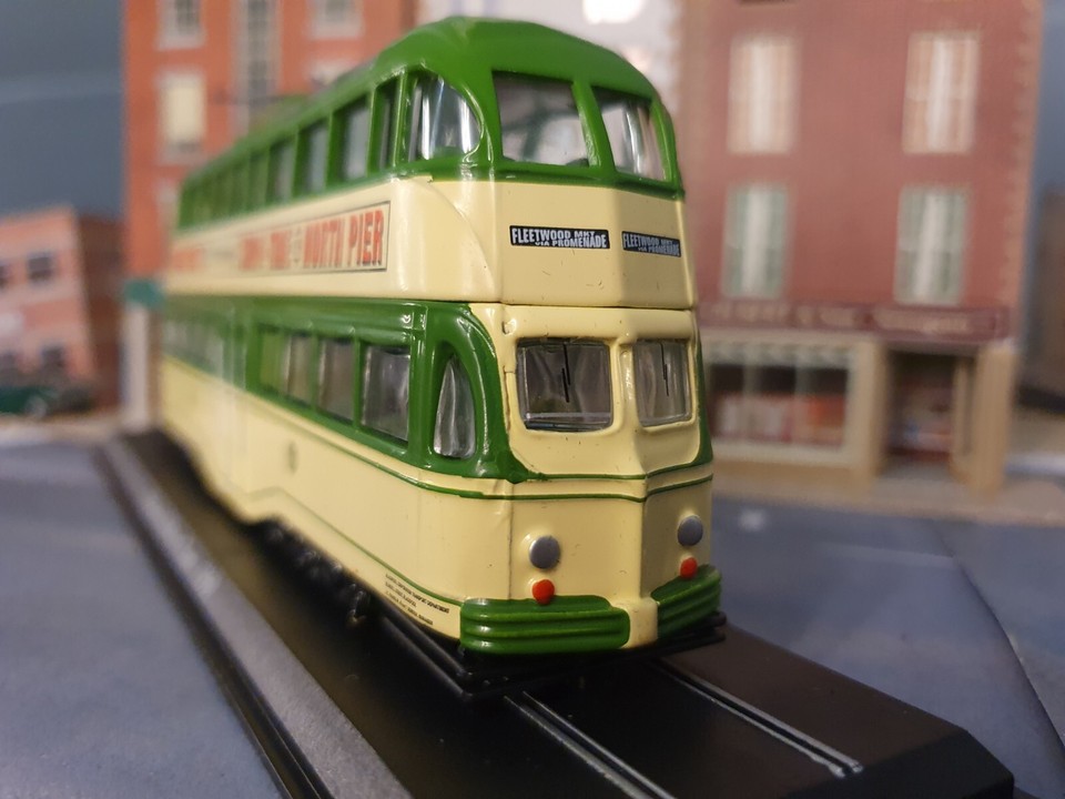 Blackpool Balloon Tram Bruce Forsyth 1960 Bachmann Hornby 1:76 OO Scale ...
