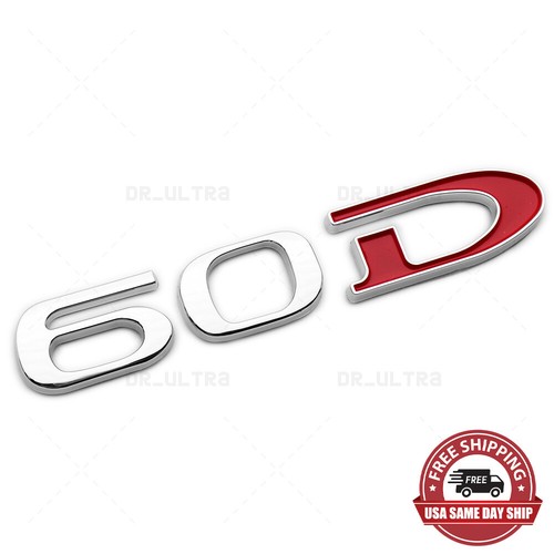 Tesla Rear Liftgate Lid Model 60D Nameplate Logo Badge Emblem Sport ...