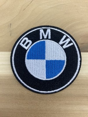 BMW OFFICIAL BADGE EMBLEM LOGO 2.5” PATCH EMBROIDERED IRON ON NEW OLD ...