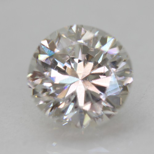 Certified 0.84 Carat D VVS2 Round Brilliant Natural Enhanced Loose ...