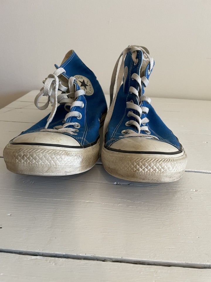 Vintage 90s Converse Chuck Taylor All Star Made in USA Size 12 High ...