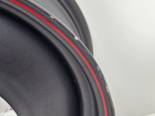 Set of 2, FWD Black 16x6.5 Smoothie Wheels 5x110mm Bolt Pattern With ...