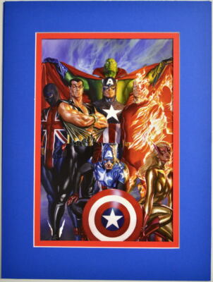 INVADERS NOW! #5 Cover PRINT Professionally MATTED Alex Ross | eBay