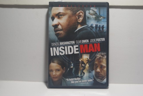Inside Man DVD 2006 Denzel Washington Action Thriller Nail Biting | eBay