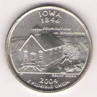 US. 2004-D. IA. Iowa Statehood (1846) Quarter. Uncirculated. | eBay