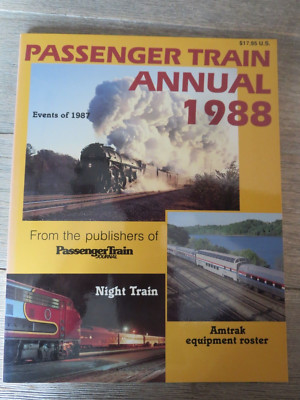 Passenger Train Annual (1988) Amtrak | eBay