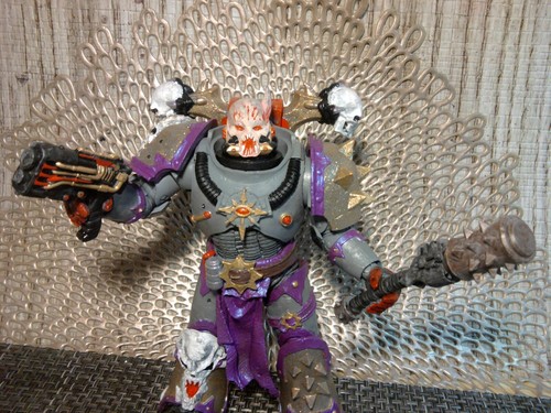 MCFARLANE WARHAMMER 40k SPACE MARINE REIVER.GRAPNEL LAUNCHER.CUSTOM ...