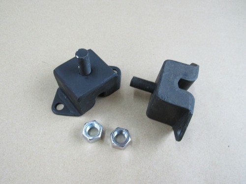Engine Mounts and Nuts Fits Willys Jeep MB GPW M38 M38A1 CJ2A CJ3A CJ3B ...
