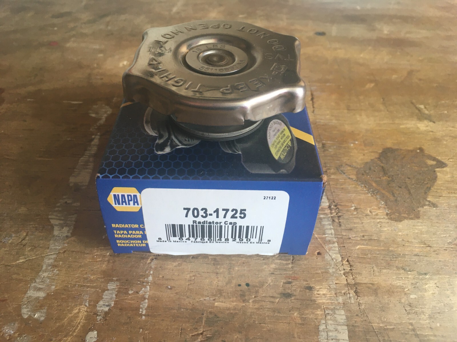 Napa 703-1725 Standard Radiator Cap 16LBS | eBay