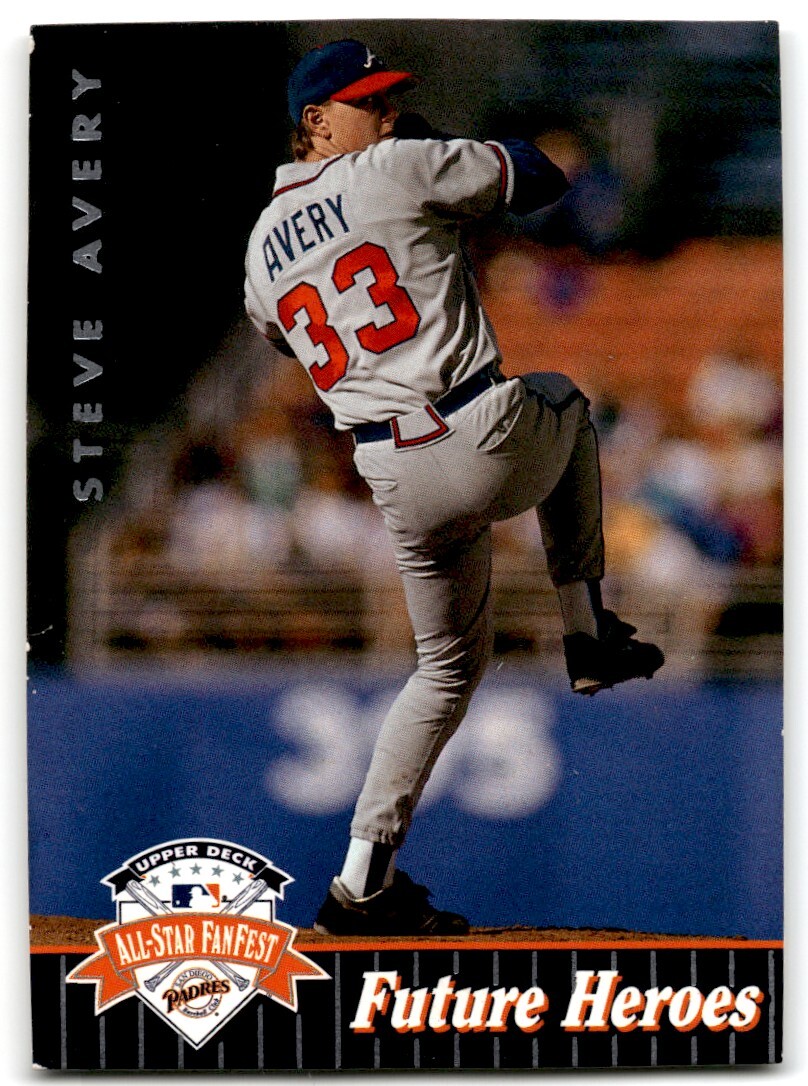 1992 Upper Deck FanFest Steve Avery Baseball Cards #1 | eBay