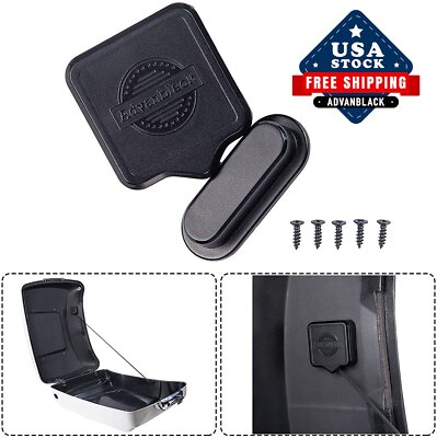 Tour Pack Lid Tether Retractable Cable Fits 14+ Harley King Chopped ...