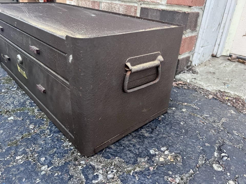 Kennedy MC22 8352 Machinist Tool Box Riser 2 Drawer No Key Tools ...