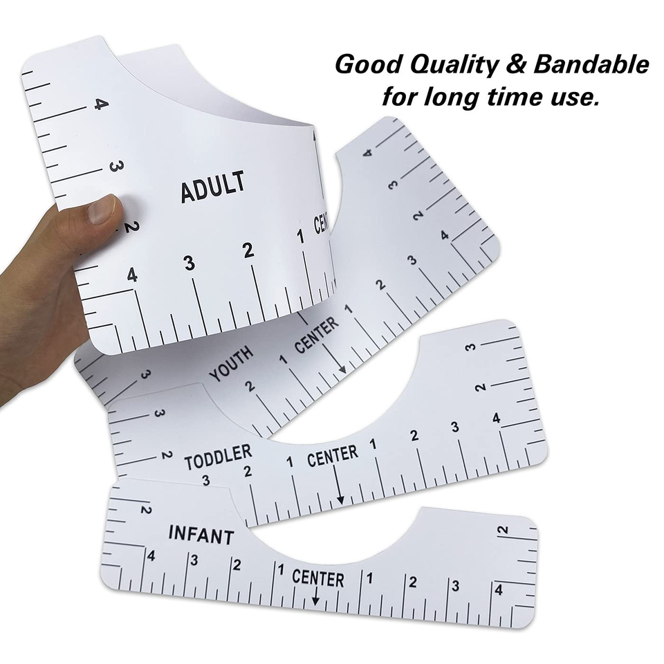 T-Shirt Alignment Ruler Heat Resistant Tape 10Mm X 33M 108Ft, PTFE ...