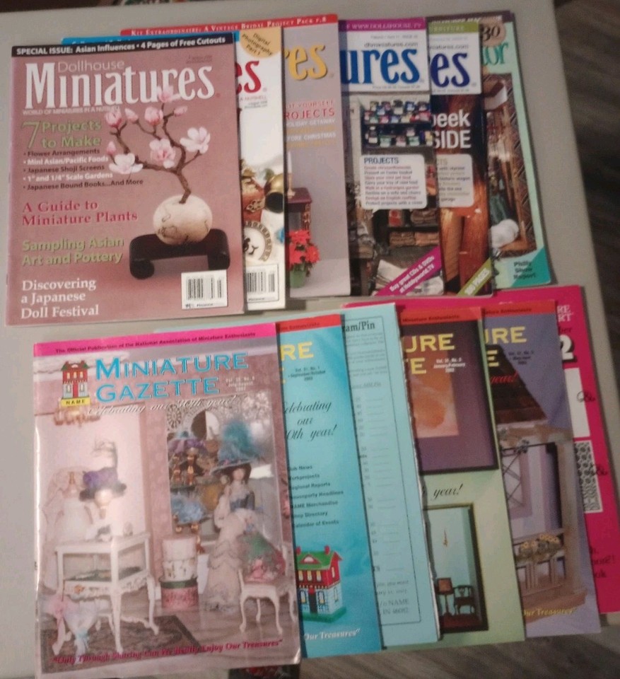 Miniature Magazines, Various Titles, Lot of 11. | eBay
