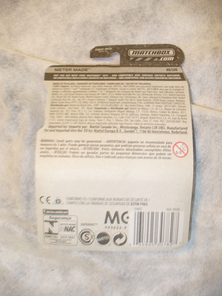 Matchbox Meter Made MBX Service 86/125 New in Package NIP | eBay