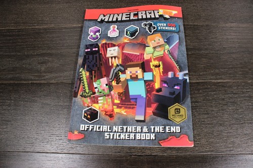 Minecraft Official the Nether and the End Sticker Book (Minecraft ...