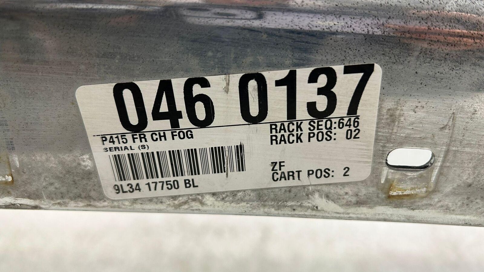 Ford OEM Bumper Face Bar 9L3Z17757B Image 1 for sale online | eBay