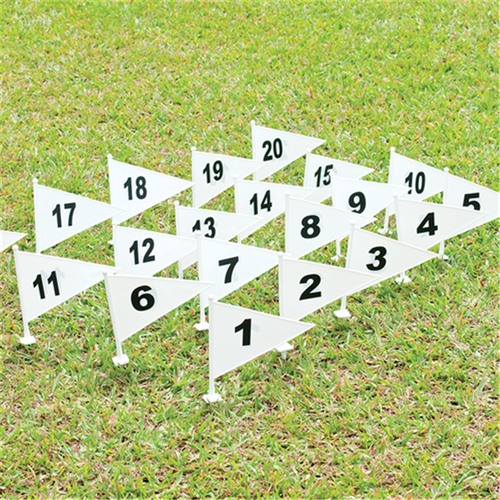 HART NUMBERED MARKING FLAG SET - SET OF 20 MARKING FLAGS (44-130) | eBay