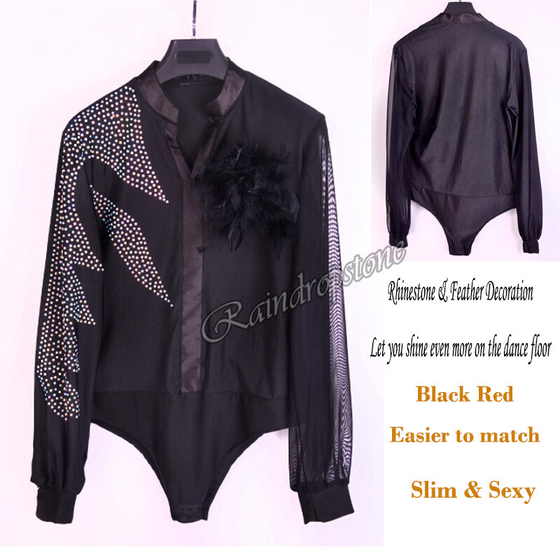 Men's Party Ballroom Latin Tango Modern Jazz Rumba Rhythm Salsa Dance ...