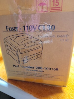 G•XANTE CL30 Fuser Unit 110V #200-100169 New In Package | eBay