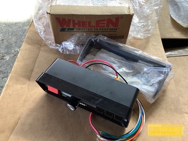 WHELEN TADCTL1 Traffic advisor Control Head Dominator # 01-0269813-00C ...