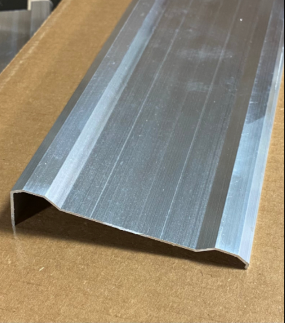 92" Aluminum Cargo Trailer RV Trim 4" Wide w/ 1" Leg Mill Finish | eBay