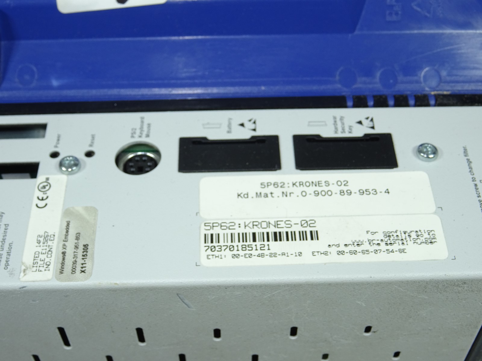 KRONES 5P62 KRONES-11 B&R 5PC600.SX01-00 Rev.K0 (art.28) for sale ...