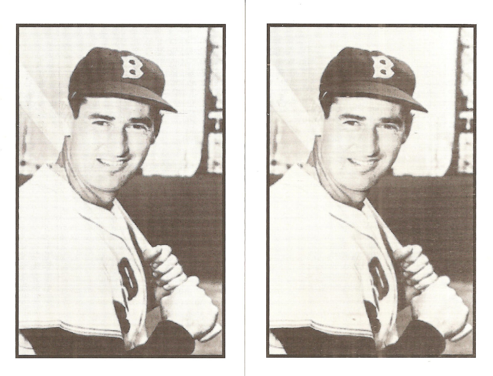 2 CARD RGI TED WILLIAMS BASEBALL CARD LOT #15 | eBay