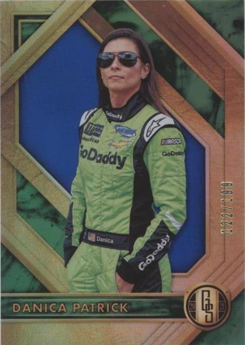 2021 Panini Chronicles - Gold Standard Danica Patrick #3 Blue /199 for ...